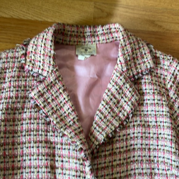 Angie | Jackets & Coats | Angie Spring Tweed Coat | Poshmark